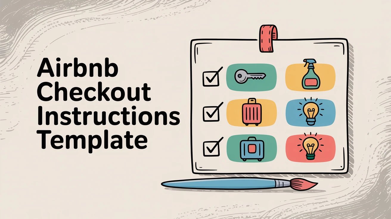 Airbnb Checkout Instructions Template (Free – 2026) - Chalet
